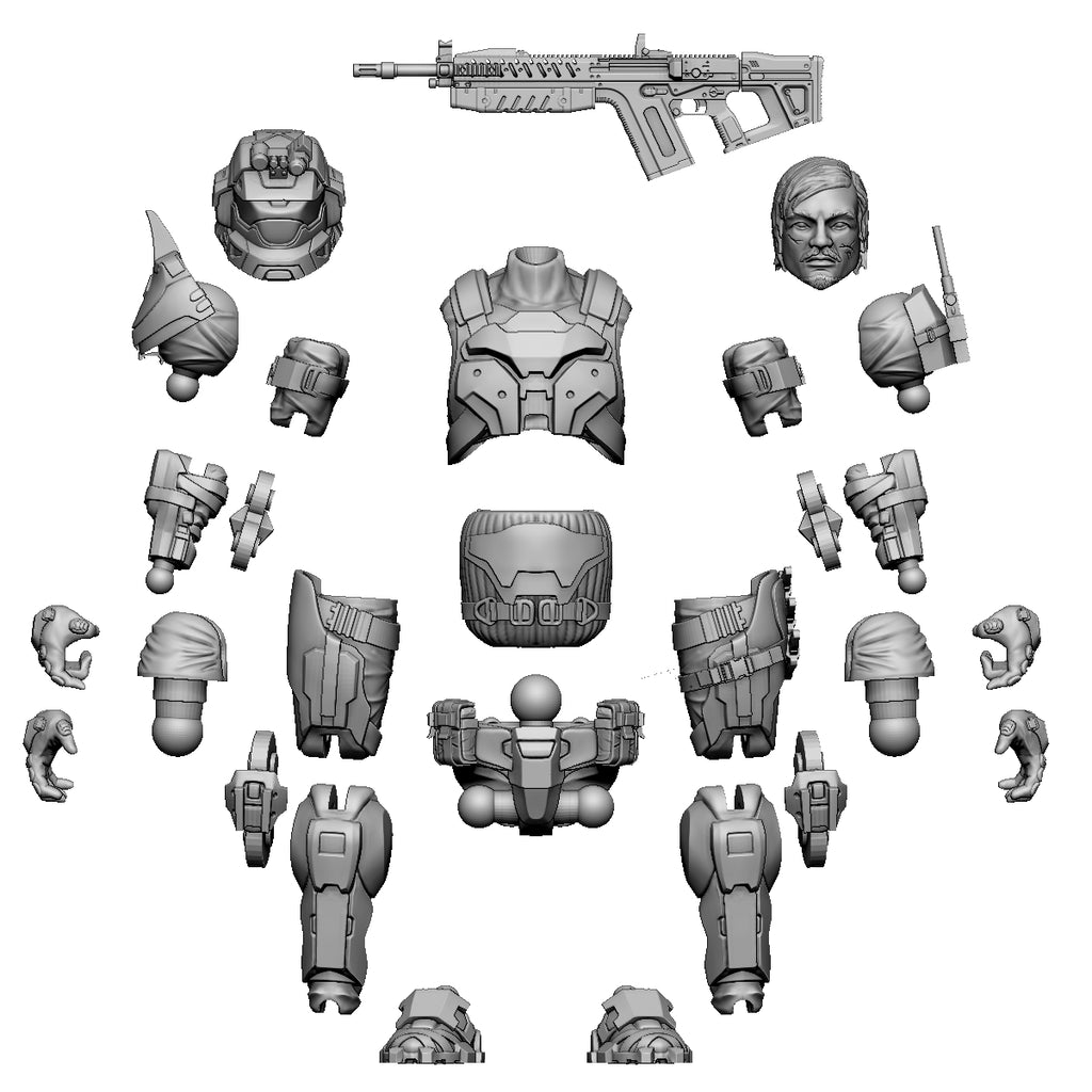 Spartan Lone Wolf – Morphonauts