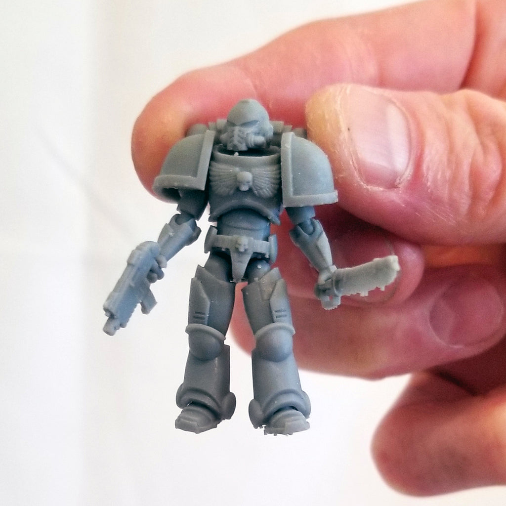 3D digital print file 1.5" articulated Heavy Soldier – Morphonauts