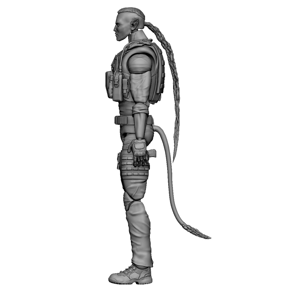Avatar Soldier Articulated Figure Digital 3D files – Morphonauts