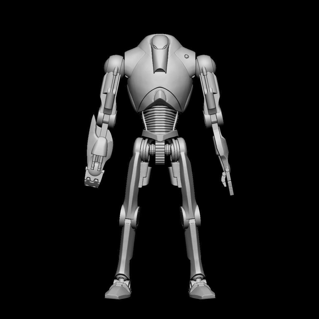 Super Battle Bot Articulated Figure Digital 3D files – Morphonauts
